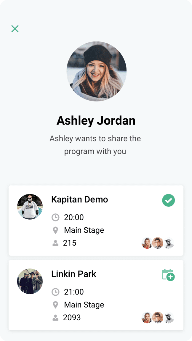 App4Event – Mobile application for your festivals